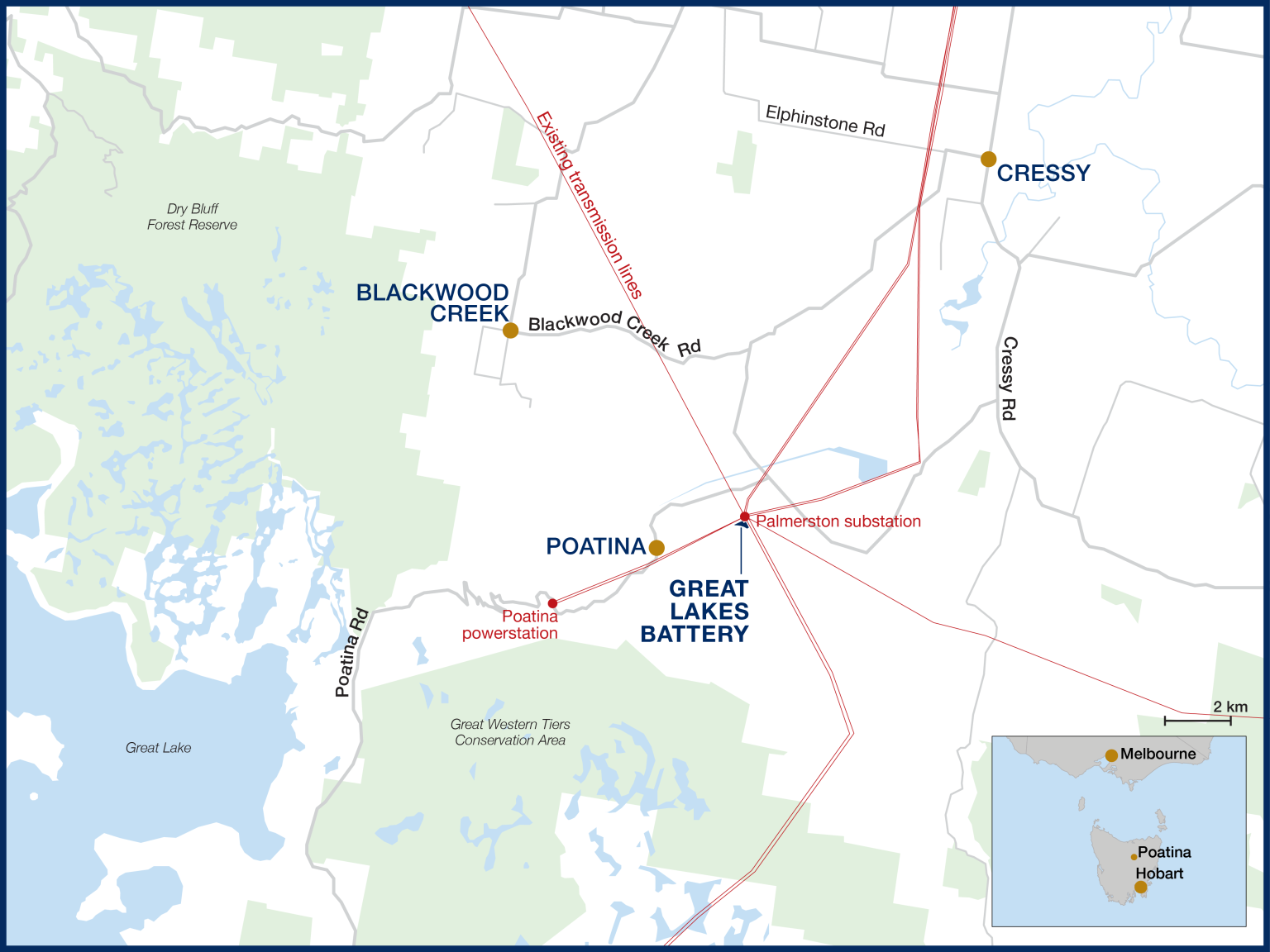 Great Lakes Battery - Grid Stability for Tasmania